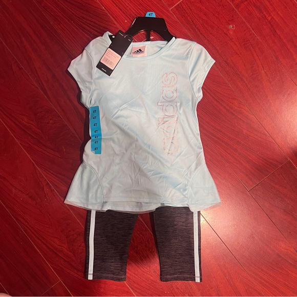 adidas | Shirts & Tops | Adidas Girls 2 Piece Active Set | Poshmark